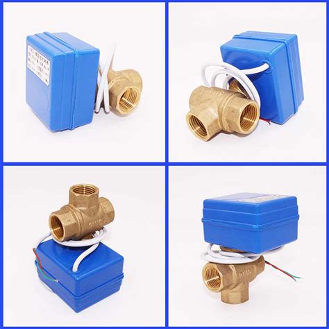 Cwx Mini Motorized Valve DN8 To DN32 22mm 3 Port Valve