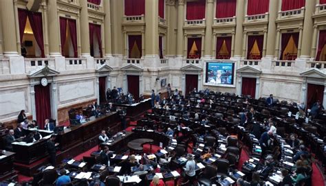 La Cámara De Diputados Le Dio Media Sanción A Un Proyecto Que Pone