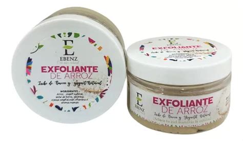 Exfoliante De Arroz Aclarante Ebenz Natural 120 Gr Mercadolibre
