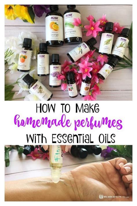 How To Make Homemade Perfumes With Essential Oils 6 Recipes