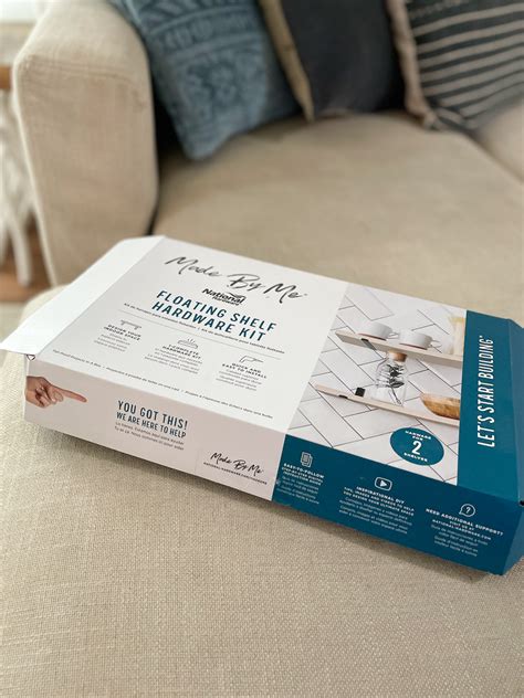 How To Install Floating Shelves Using A Kit