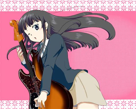 The Big Imageboard Tbib 1girl Akiyama Mio Bad Id Bad Pixiv Id Bass