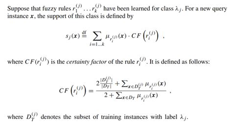 About Furia Fuzzy Unordered Rule Induction Algorithm Researchgate