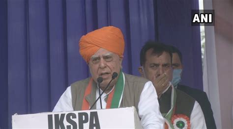 Congress Didnt Utilise Ghulam Nabi Azads Experience Kapil Sibal At