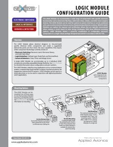 VIVISUN LOGIC Module Configuration Guide Data Sheet
