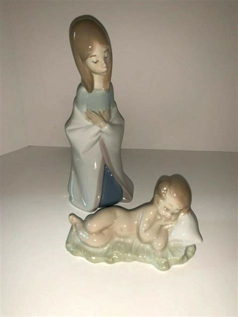Lladro 3 Pc Nativity Set~ Jesus Mary Joseph ~ 4670 4671 4672 2106147531
