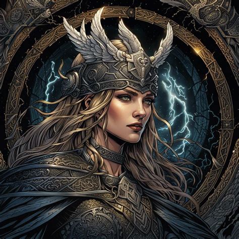Norse Goddess Freya - AI Generated Artwork - NightCafe Creator