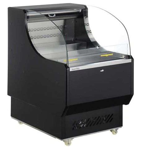 Marchia Ustar25 26″ Black Low Profile Open Air Cooler Grab And Go