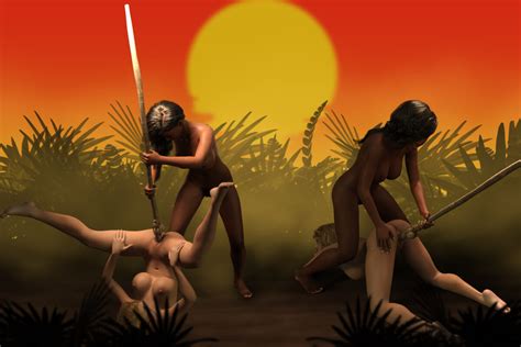 Primitive Pleasure Poses For Primitive Dildo And G8 1F Daz Content By BUJUTSUKAN