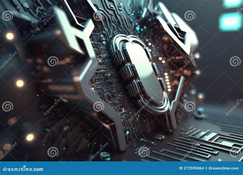 data management system digital technology software development concept generative ai stock