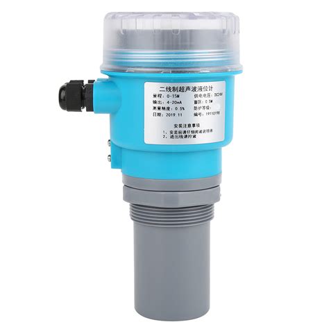 Digital Ultrasonic Level Meter Integrated Led Display 4 20ma Analog