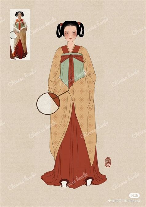 Chinese Hanfu Of Weijinsouthern And Northern Dynasties 中国汉服 魏晋南北朝