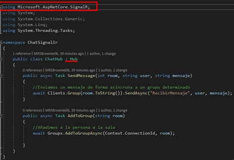 Crear Un Chat Con Signalr En Aspnet Core Tech Riders