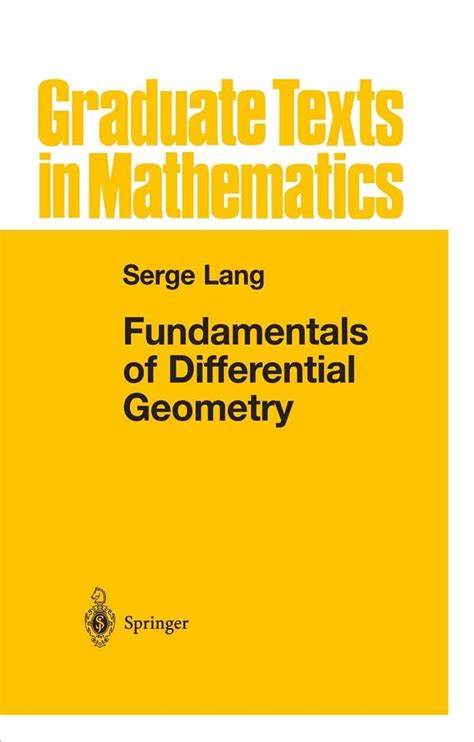 Fundamentals Of Differential Geometry Abakcus