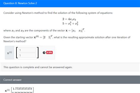 Solved Question Newton Solve Consider Using Newton S Chegg