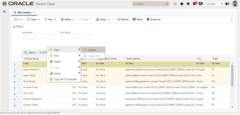 Oracle Service Cloud Release B
