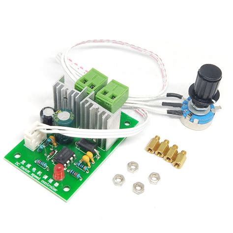 12V 24V 36V Universal PWM Pulse Width DC Motor Speed Controller 10A Speed Control Switch