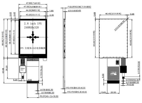 السیدی 2 8 اینچ با تاچ TFT LCD 2 8 inch IPS with capacitive touch 240x320 SPI Pararllel ST7789