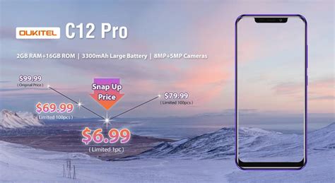 Giveaway - Win a Oukitel C12 Pro Smartphone - Gizmochina