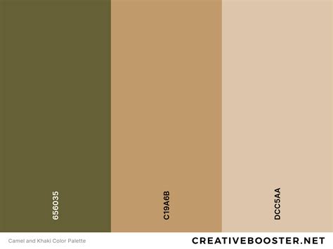 25 Best Colors That Go With Khaki Color Palettes Creativebooster