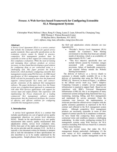 Pdf Fresco A Web Services Based Framework For Configuring Extensible