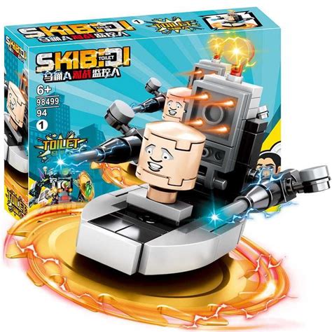 NEW! Lego Skibidi Toilet, Лего Скибиди Туалет, набор 4в1, 373 детали ...