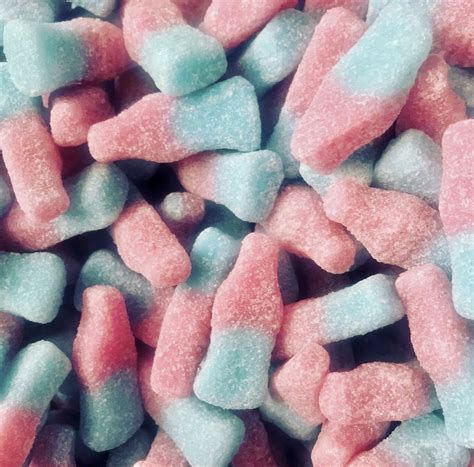 Fizzy Bubblegum Bottles From Carways Candy Carways Candy