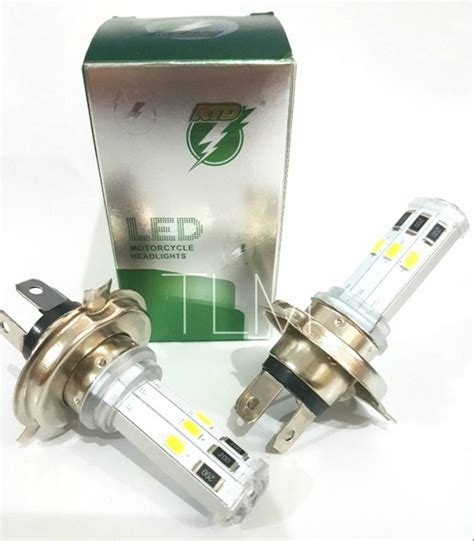 Jual Lampu Led Cree Socket H4 6 Sisi Rtd Headlamp Universal Motor Mobil