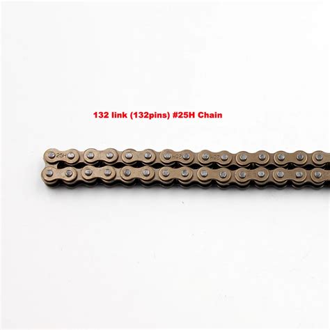 132 Links 25H Chain With Master Link For Gas Electric Scooters Mini