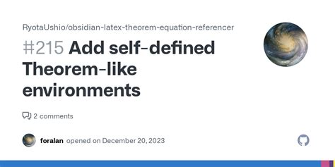 add self defined theorem like environments · issue 215 · ryotaushio