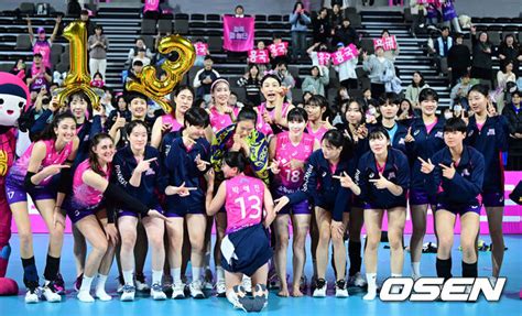 파죽의 13연승 질주하는 흥국생명 지는 법 잊었다 사진