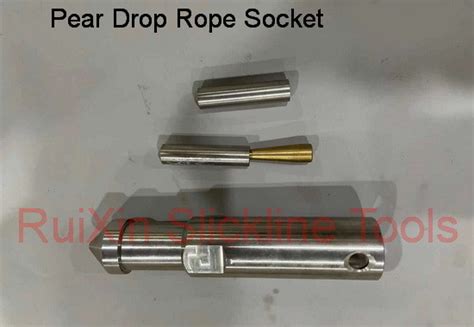 1 75 Inch Pear Drop Rope Socket Wireline Tool String