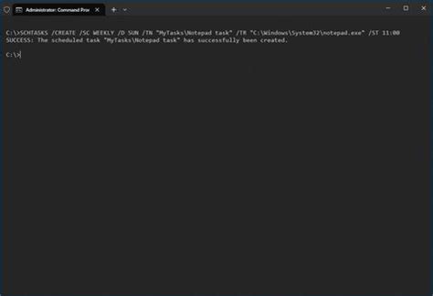 Create A Scheduled Task With Command Prompt On Windows Windows Central