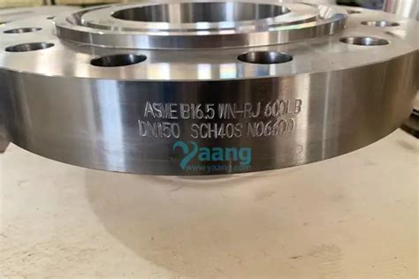 Asme B165 Astm B564 Uns N06600 Wnrtj Flange Sch40s Dn150 150 China