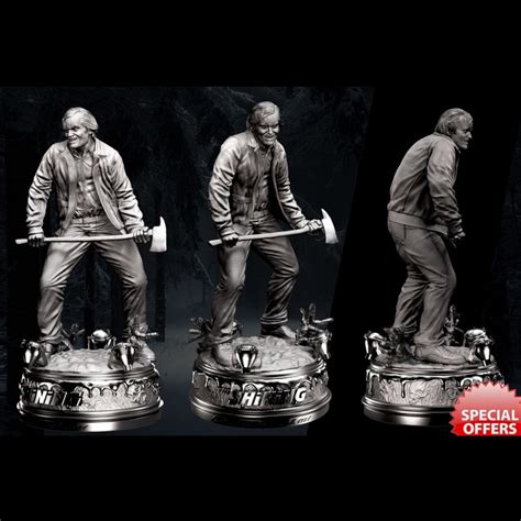 The Shining Jack Nicholson Stl 3d Print Files