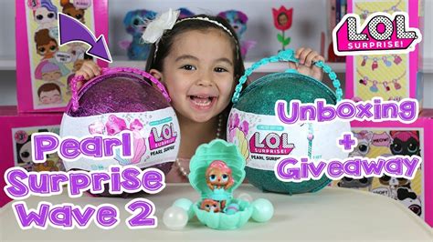 Lol Surprise Purple Pearl Surprise Wave 2 Full Unboxing Giveaway