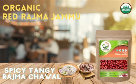 USDA Organic Certified Simply Jaivik Rajma Jammu 500 Gram Organic