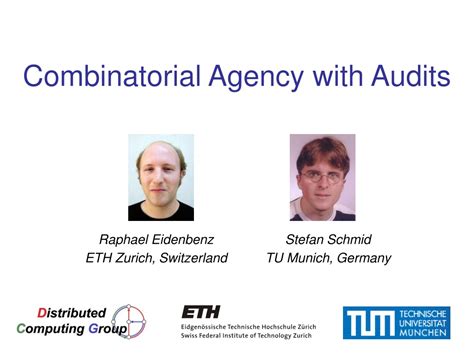 PPT Combinatorial Agency With Audits PowerPoint Presentation Free