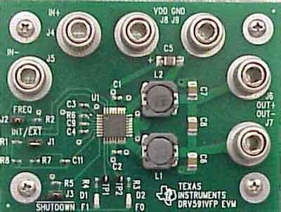 DRV EVM DRV Evaluation Module EVM TI Com