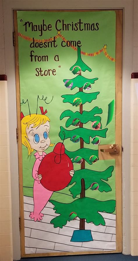 Grinch Christmas Classroom Door Door Decorations Classroom Christmas