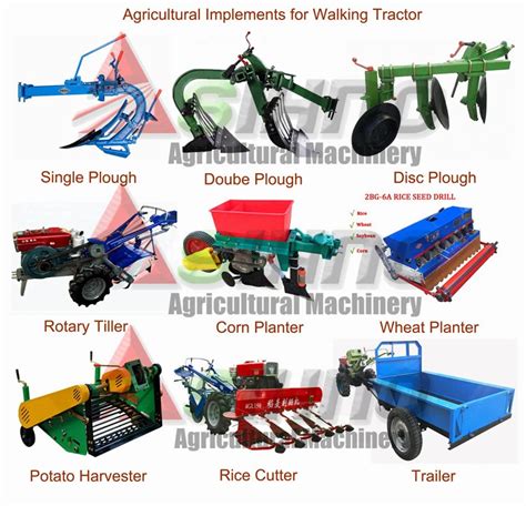 Agricultural Implements For Walking Tractor Seeder And Planter