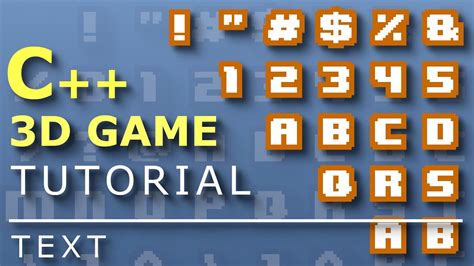 How To Make The Gui Text C 3d Game Tutorial Series 40 Youtube