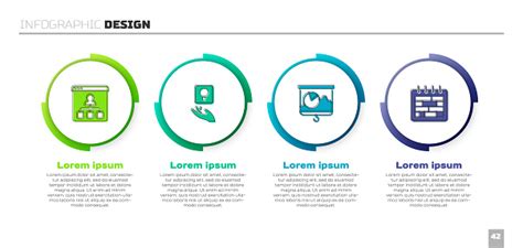 온라인 교육 전구 차트가 있는 칠판 및 달력을 설정합니다 비즈니스 인포그래픽 템플릿입니다 벡터 개념에 대한 스톡 벡터 아트 및 기타 이미지 Istock