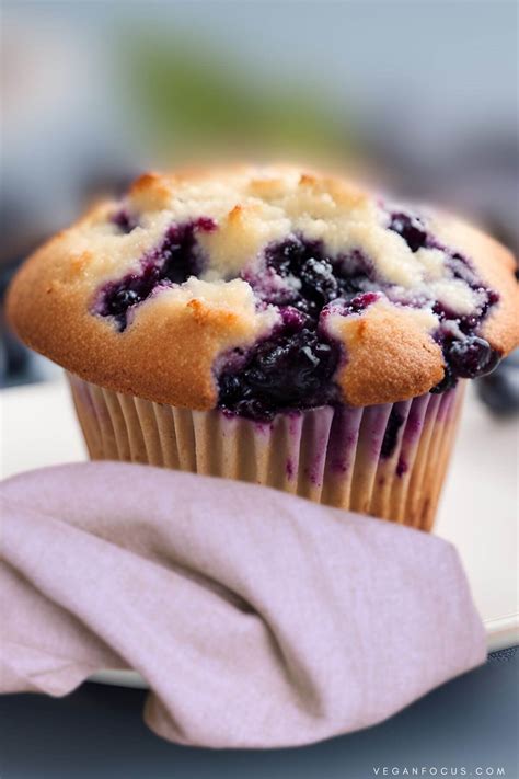 The Best Vegan Blueberry Muffins Vegan Focus