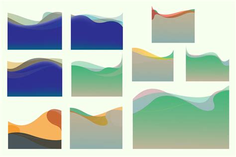 Gradient Shape Modern Vector Set Graphic By Alit Design · Creative Fabrica