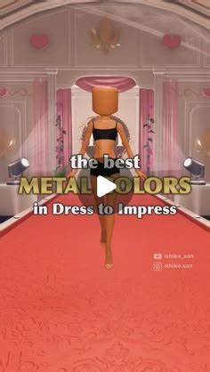 Color Codes For Dress To Impress