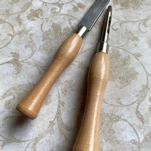 Button Hole Cutter TWO Piece Button Hole Cutter Set Cuts Round Holes