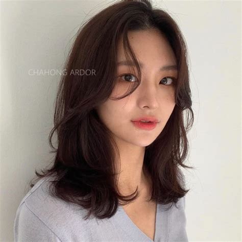 빌드펌 Build Perm Middle Hair Long Hair Styles Middle Length Hair