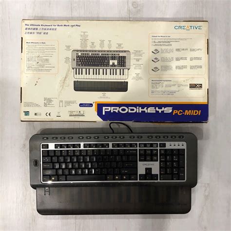 Creative Prodikeys Computers And Tech Parts And Accessories Computer Keyboard On Carousell