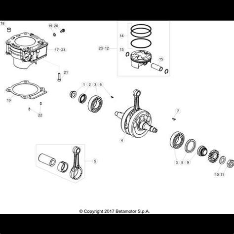 Beta Evo Parts Diagram For Easy Repair And Maintenance